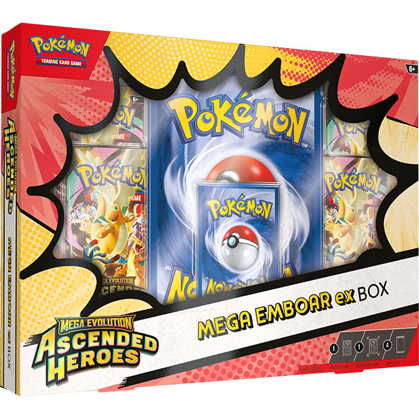 Pokemon TCG :Pokemon Mega Evolutions 2.5 Ascended Heroes Mega Ex Box