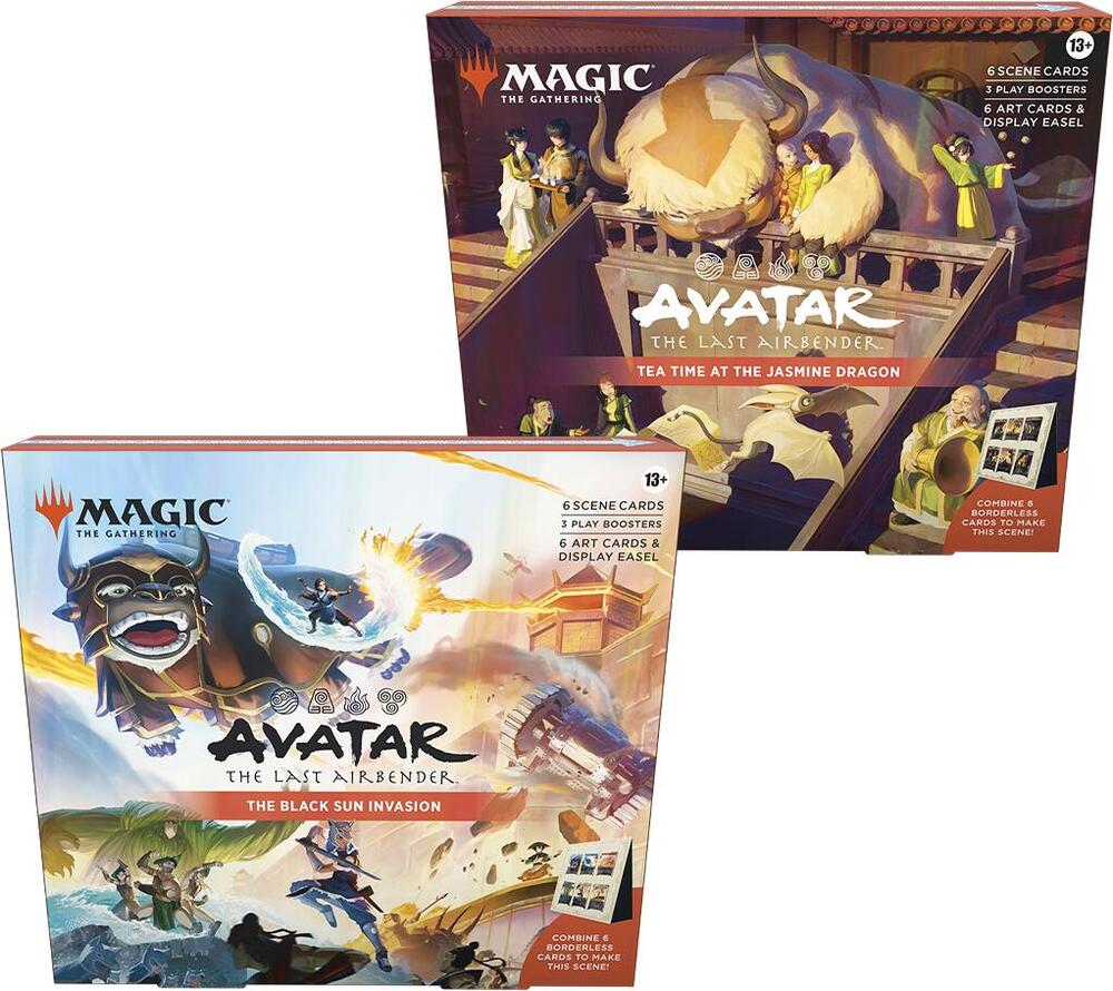 Avatar the Last Airbender Scene Box Display