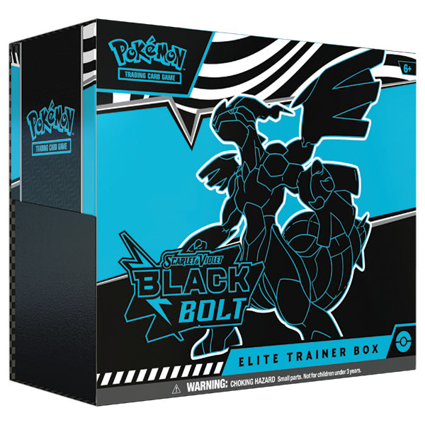 Pokemon TCG: Scarlet & Violet 10.5 Black Bolt- Elite Trainer Box
